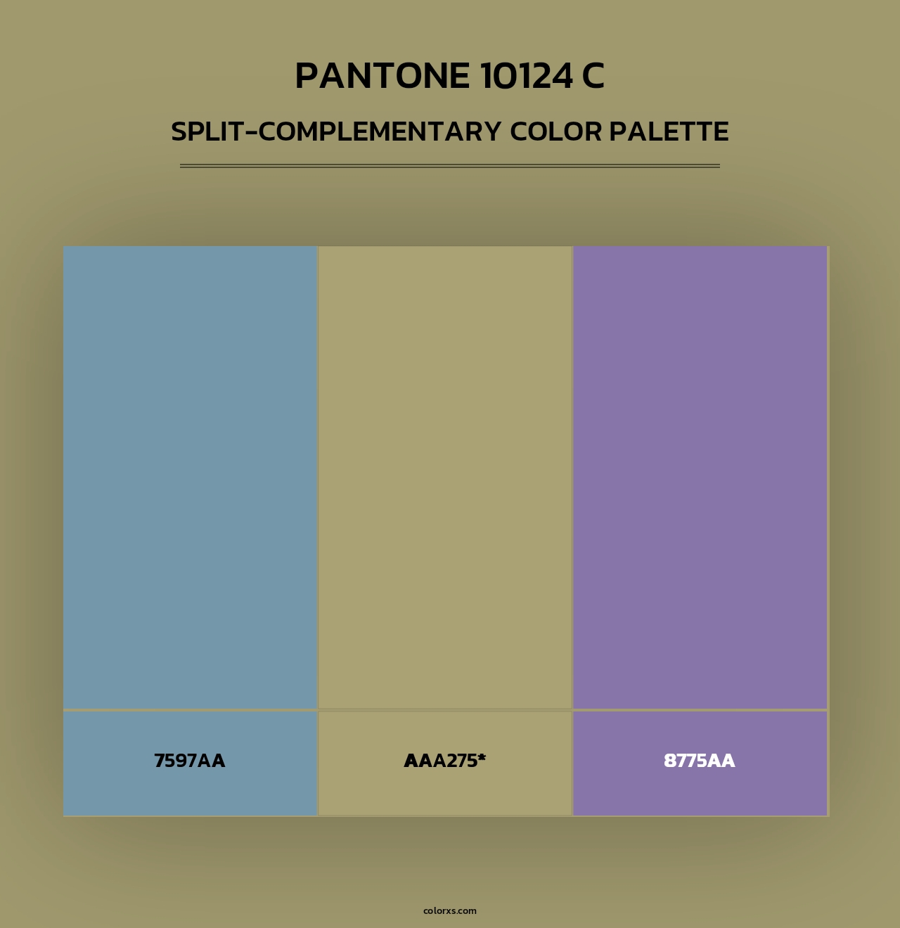 PANTONE 10124 C color palettes - colorxs.com