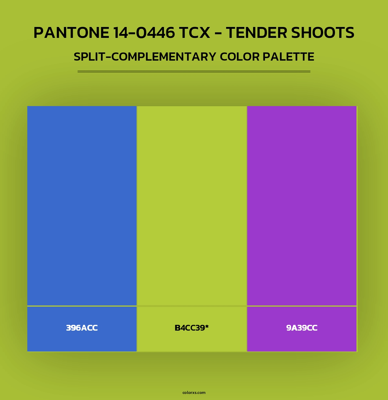 PANTONE 14-0446 TCX - Tender Shoots color palettes - colorxs.com