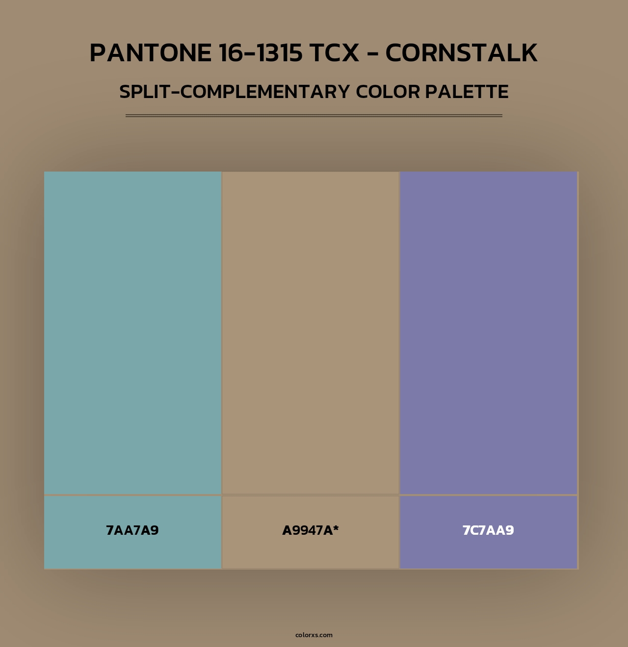 PANTONE 16-1315 TCX - Cornstalk color palettes - colorxs.com