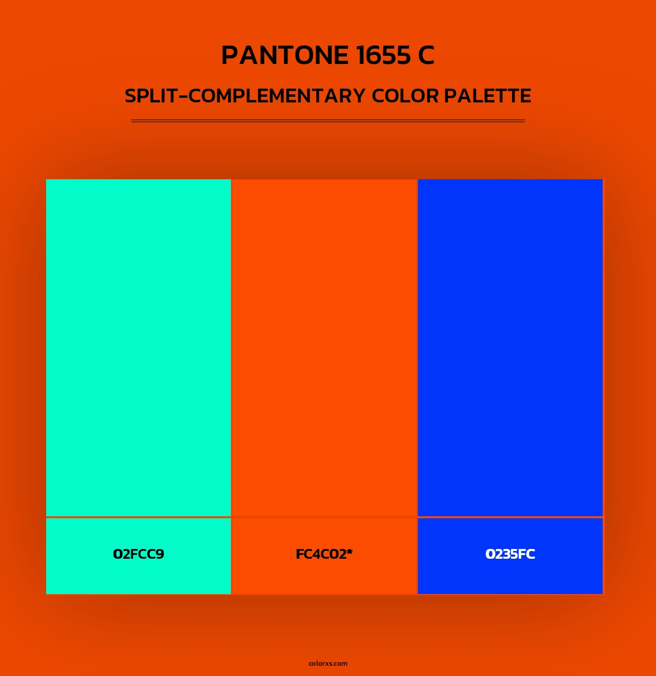 PANTONE 1655 C color palettes - colorxs.com