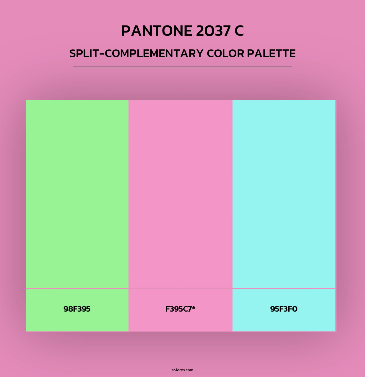 PANTONE 2037 C color palettes - colorxs.com