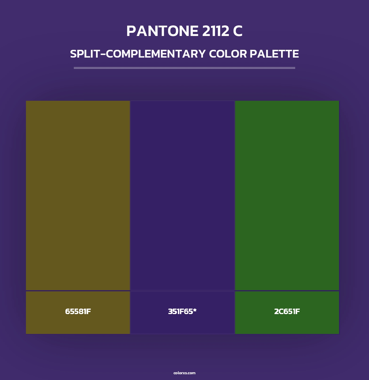 PANTONE 2112 C color palettes - colorxs.com