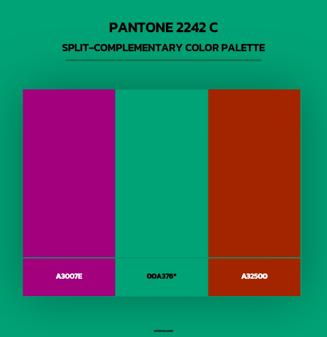 PANTONE 2242 C color palettes - colorxs.com