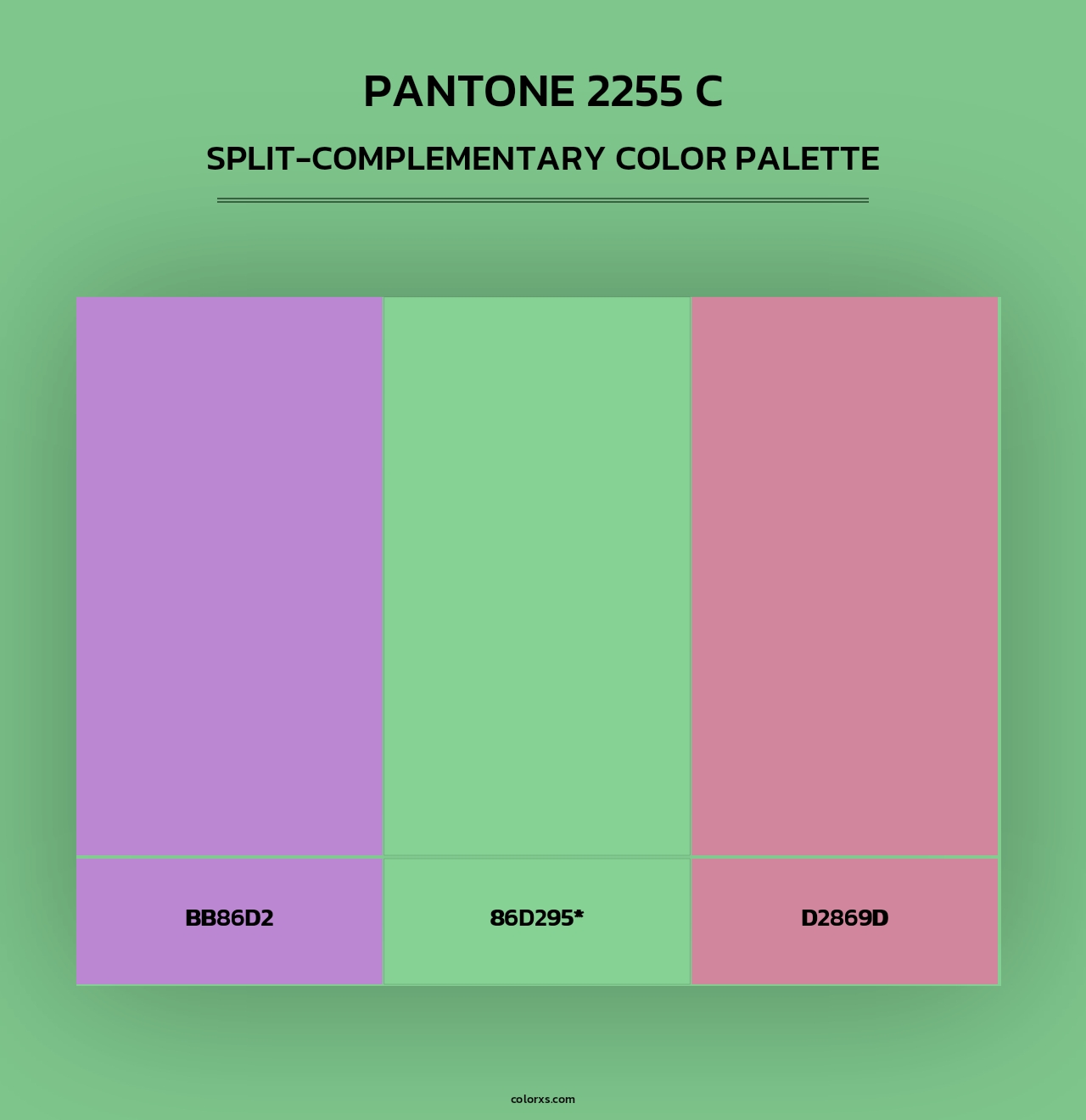 PANTONE 2255 C color palettes - colorxs.com
