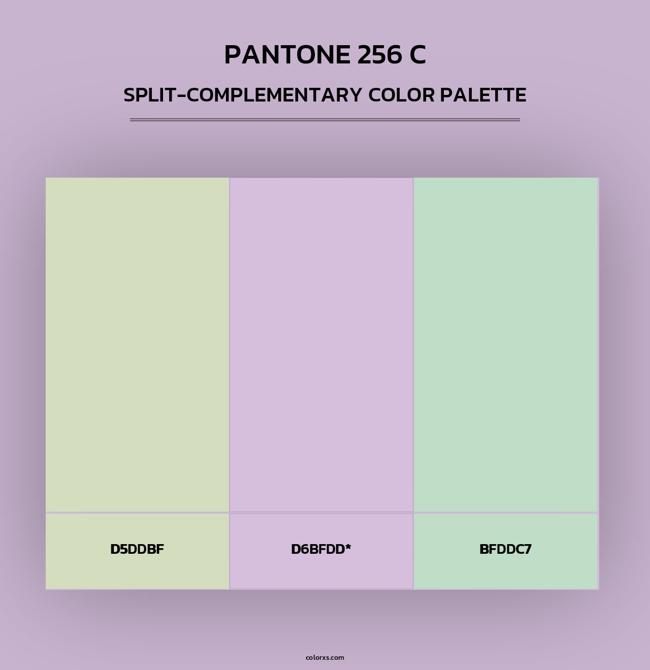 PANTONE 256 C color palettes - colorxs.com