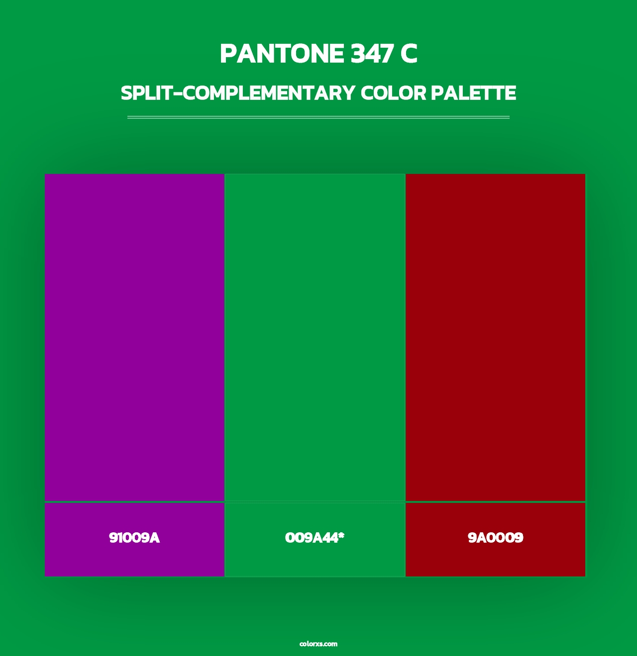 PANTONE 347 C color palettes - colorxs.com