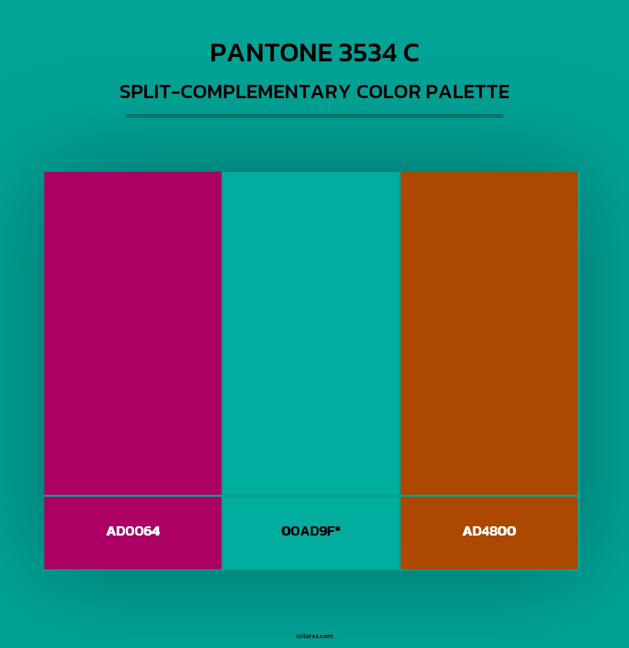 PANTONE 3534 C color palettes - colorxs.com
