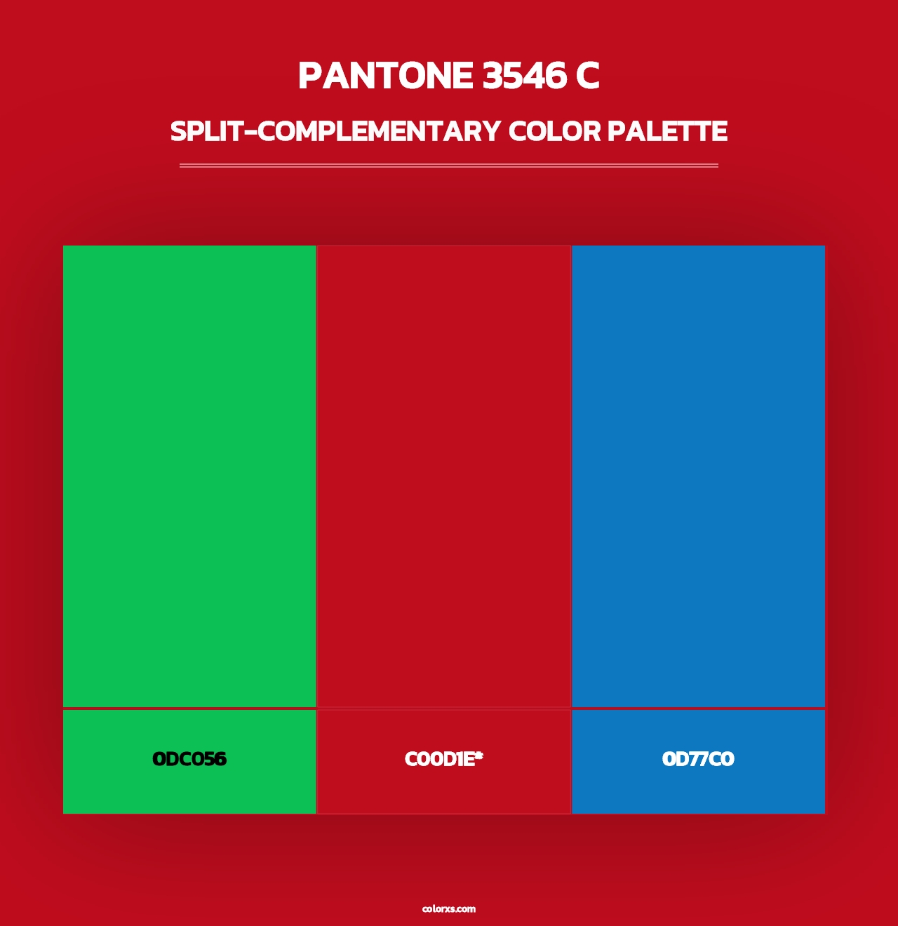 PANTONE 3546 C color palettes - colorxs.com