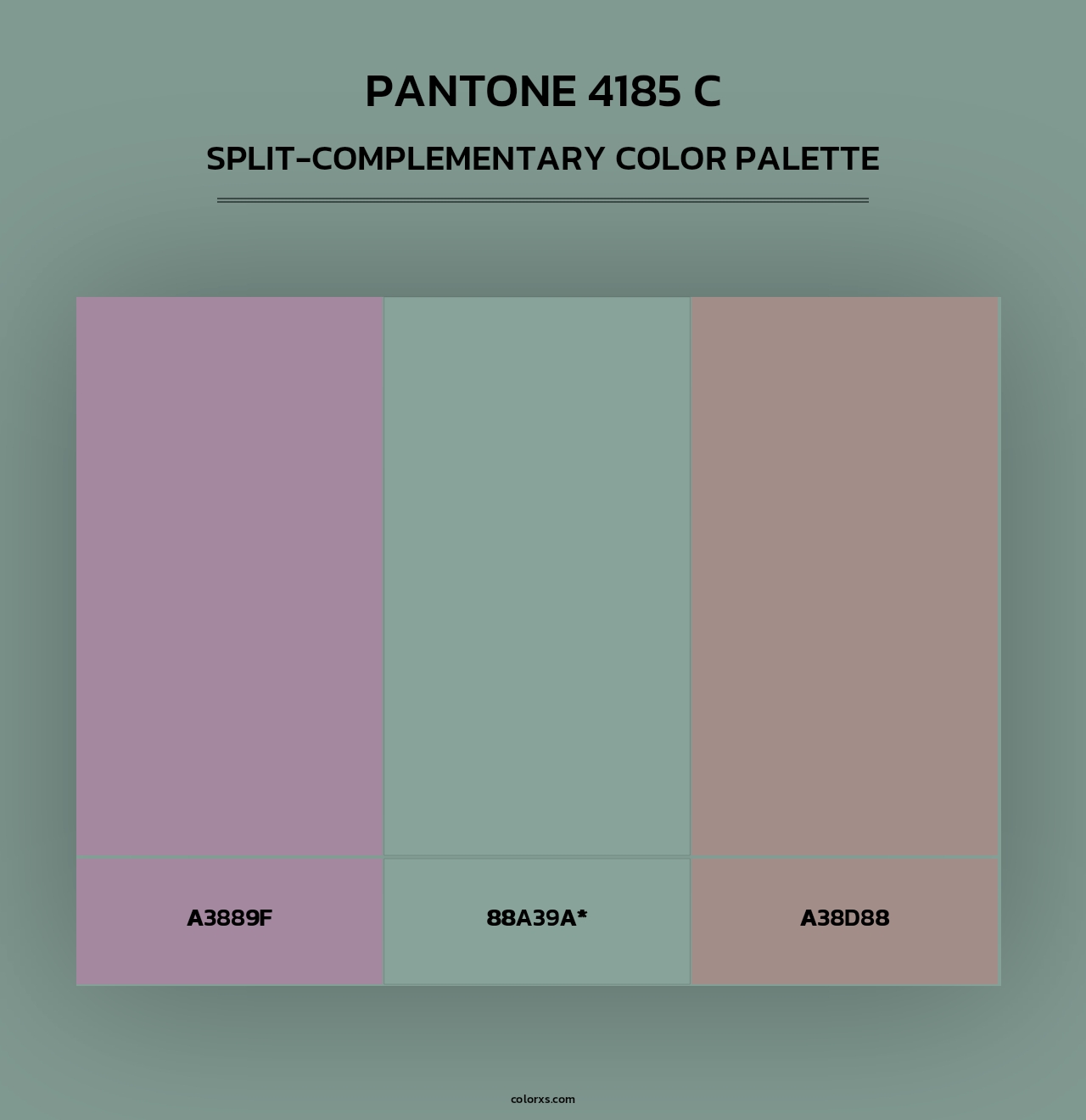 PANTONE 4185 C color palettes - colorxs.com
