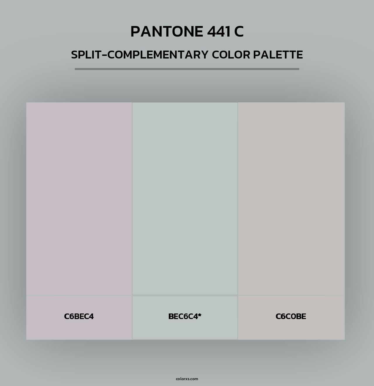 PANTONE 441 C color palettes - colorxs.com