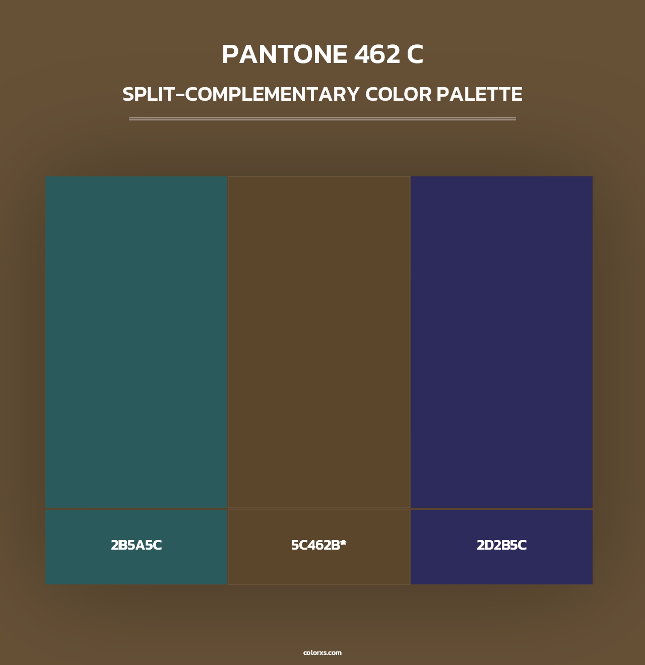 PANTONE 462 C color palettes - colorxs.com