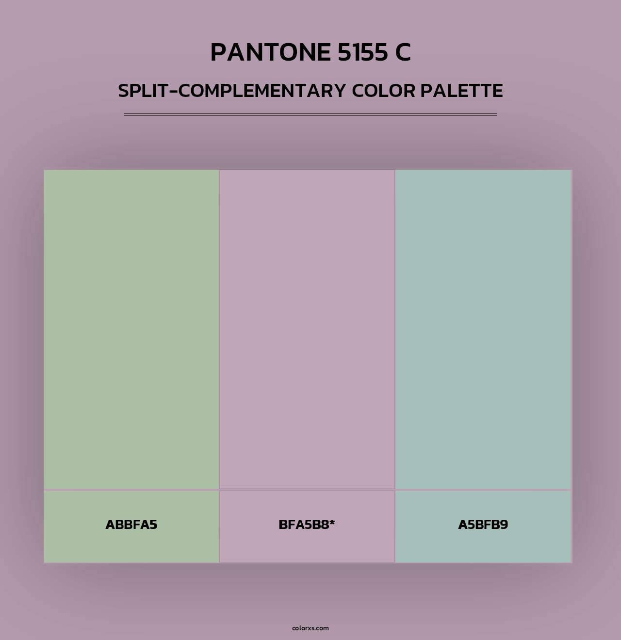 PANTONE 5155 C color palettes - colorxs.com