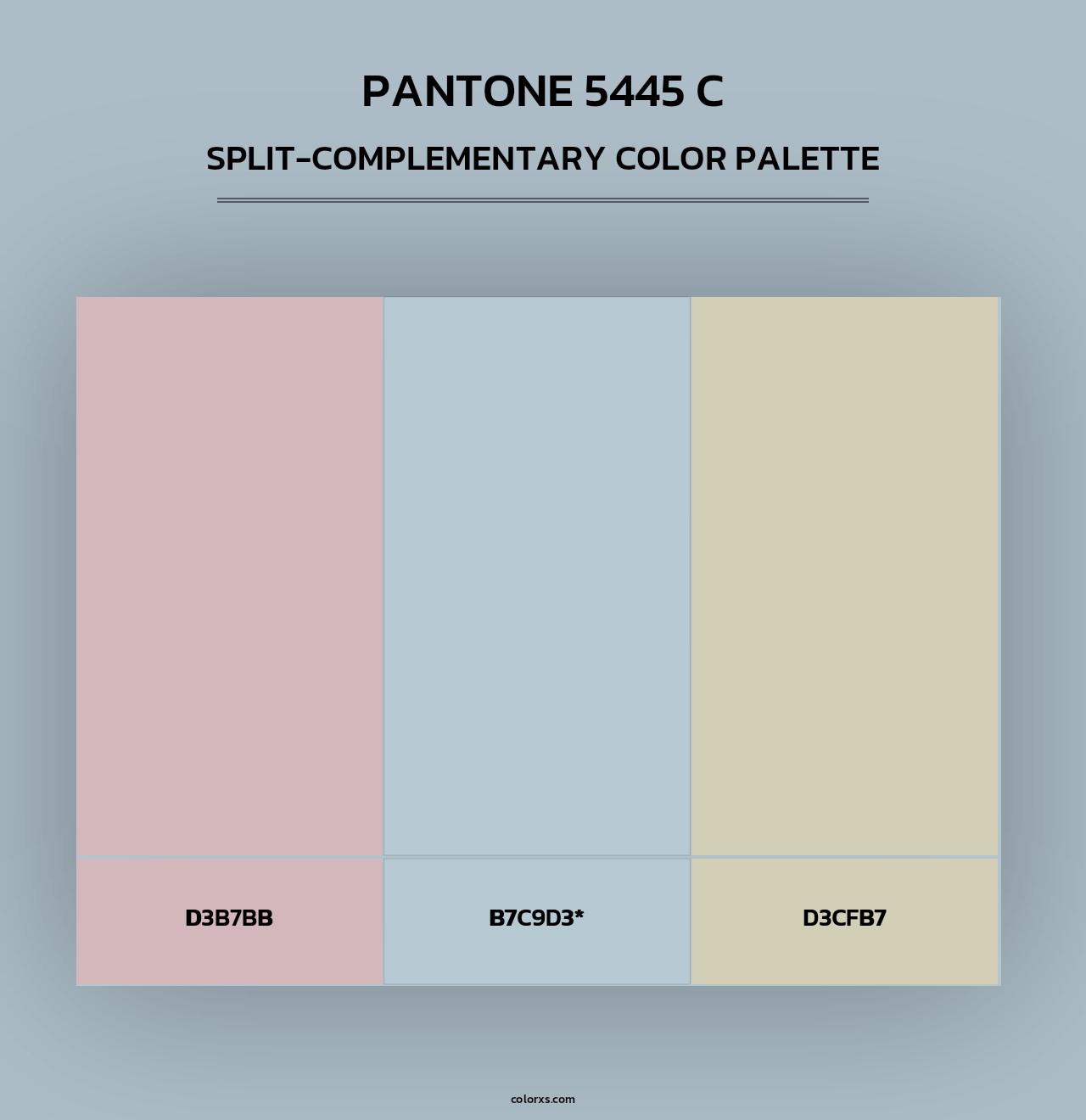 PANTONE 5445 C color palettes - colorxs.com