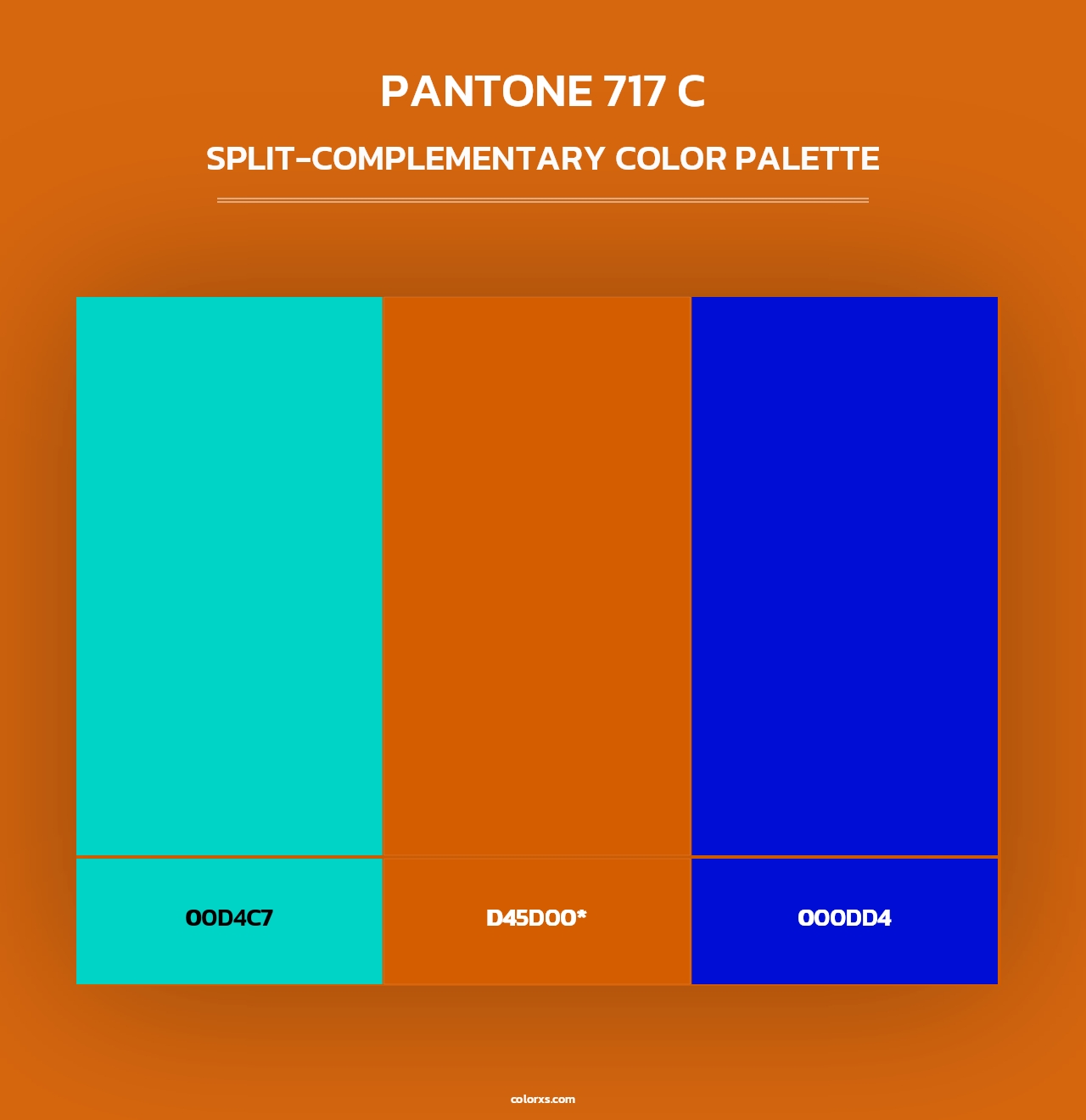 PANTONE 717 C color palettes - colorxs.com