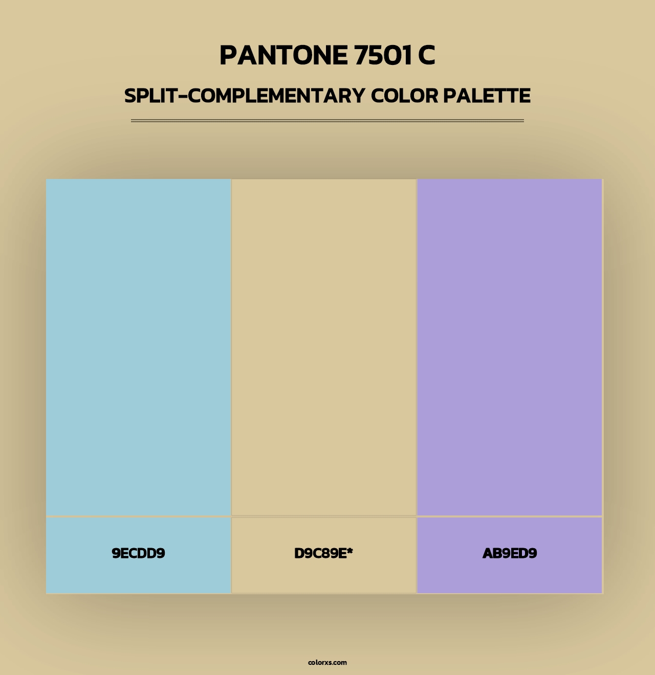 PANTONE 7501 C color palettes - colorxs.com