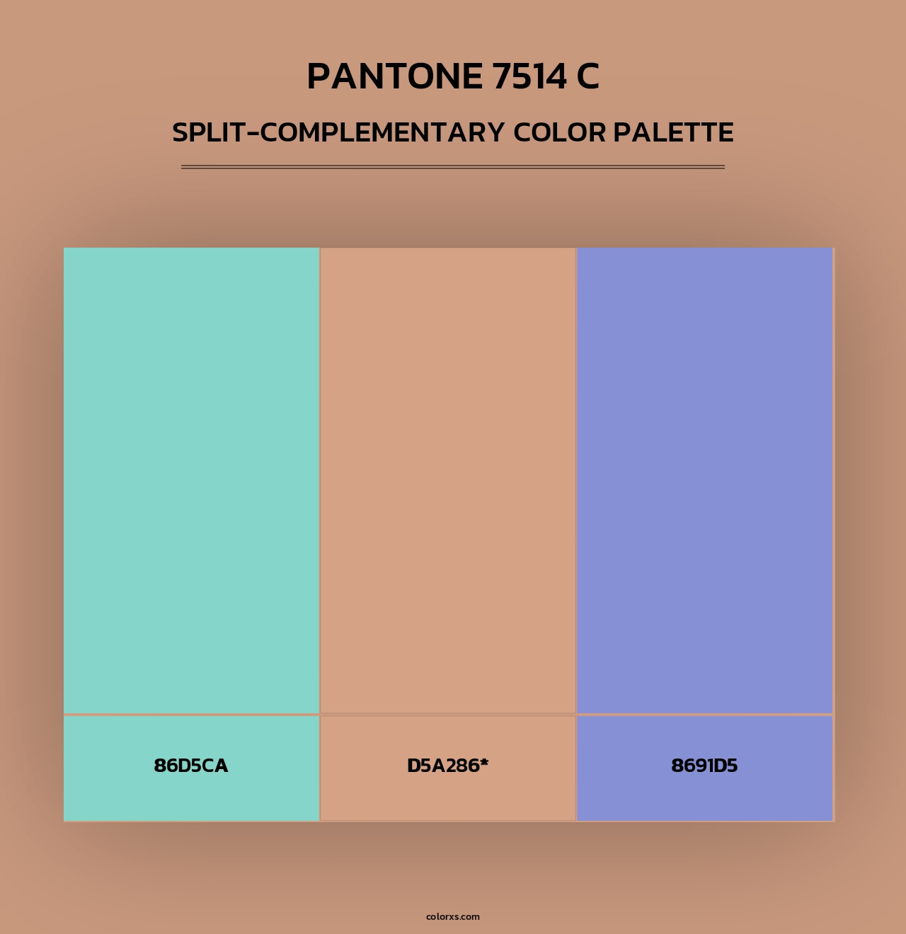 PANTONE 7514 C color palettes - colorxs.com