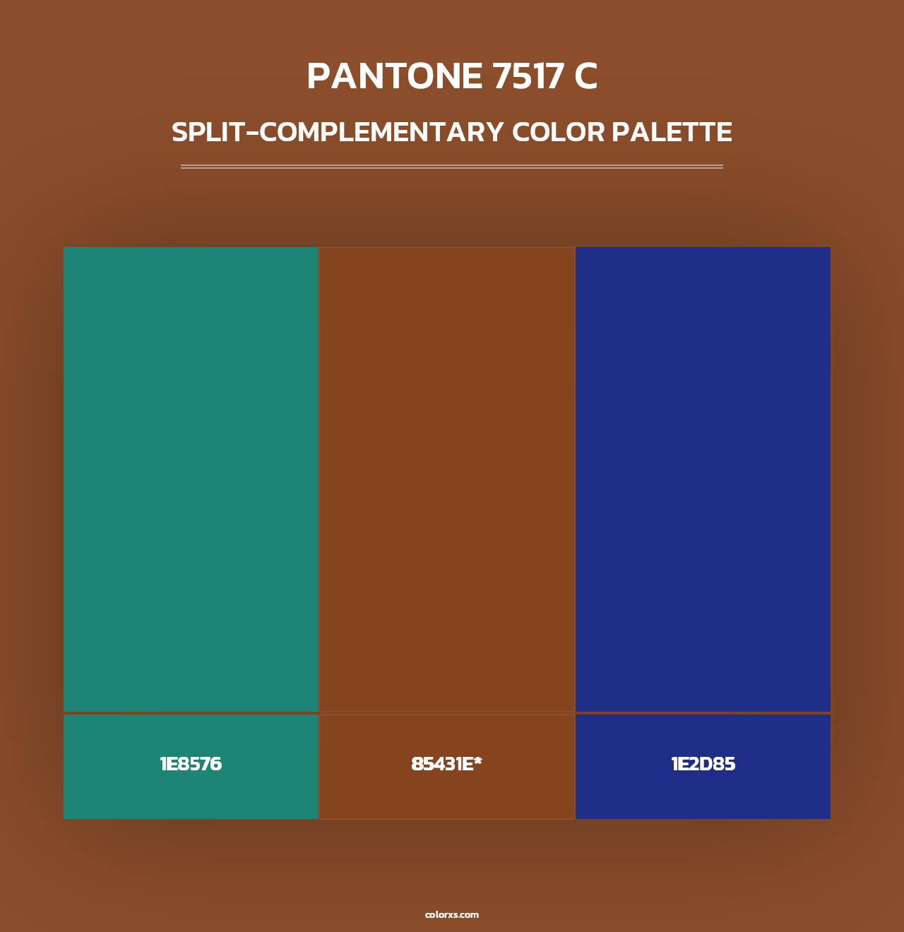 PANTONE 7517 C color palettes - colorxs.com