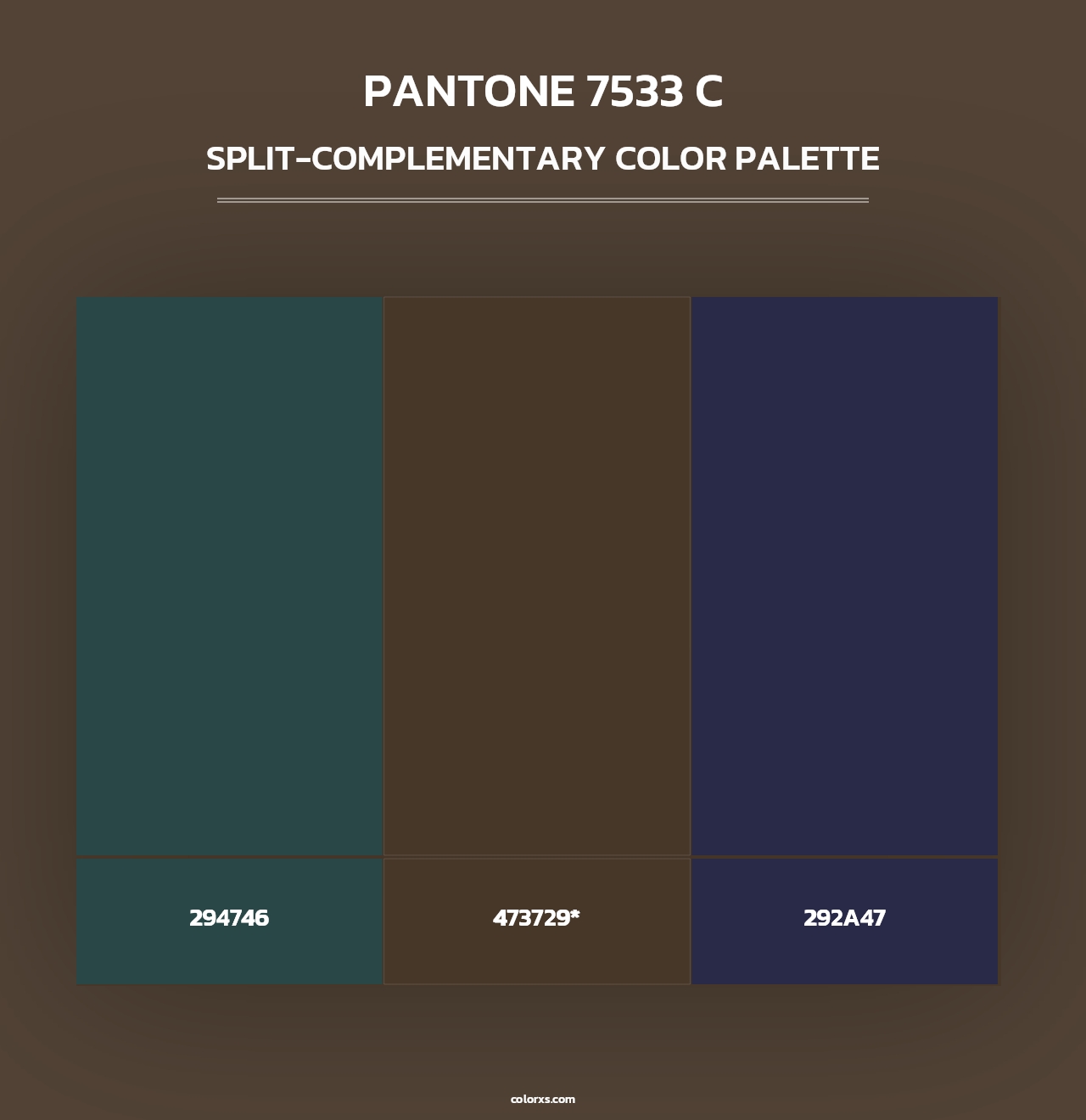 PANTONE 7533 C color palettes - colorxs.com