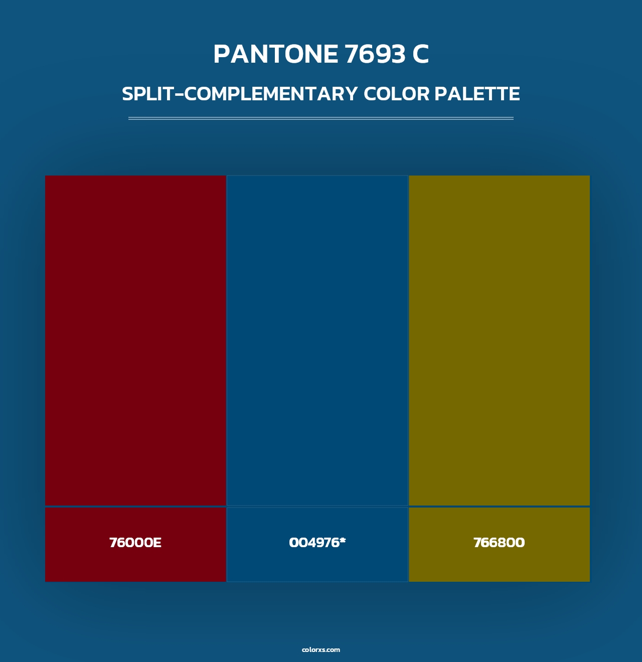 PANTONE 7693 C color palettes - colorxs.com