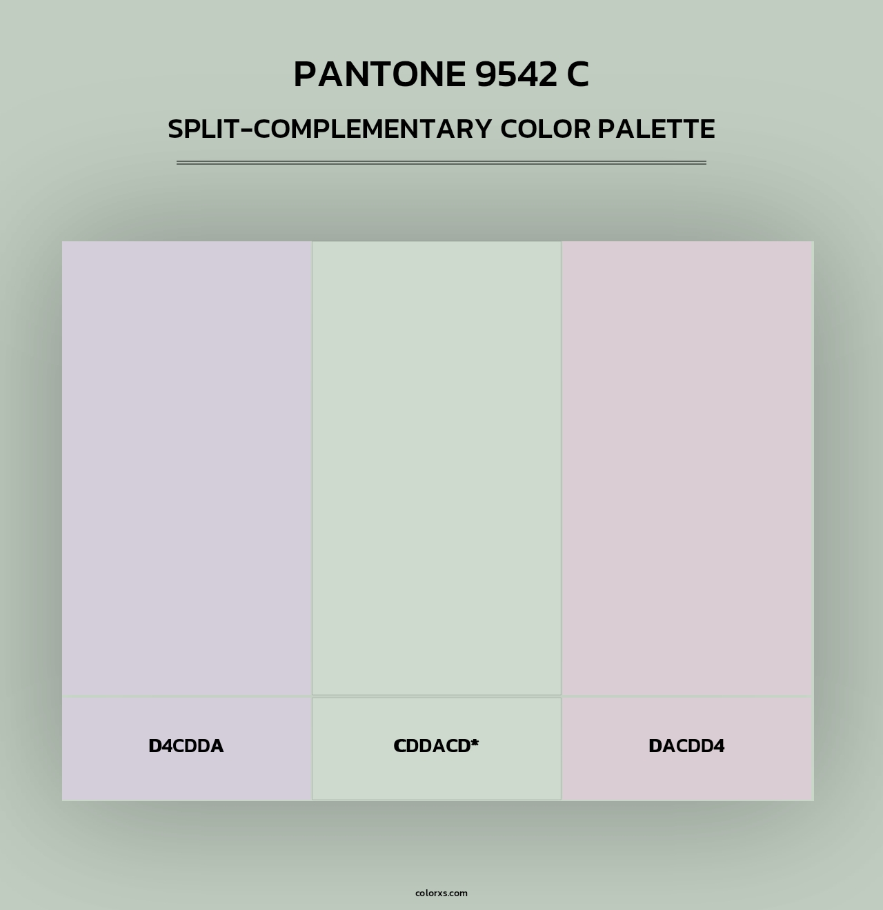 PANTONE 9542 C color palettes - colorxs.com