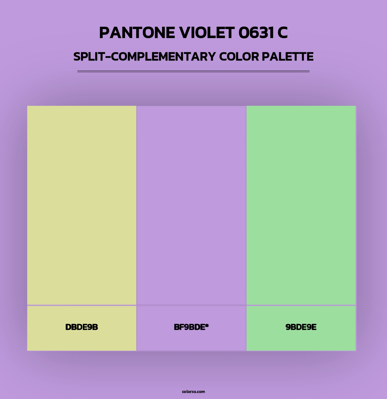 PANTONE Violet 0631 C color palettes - colorxs.com