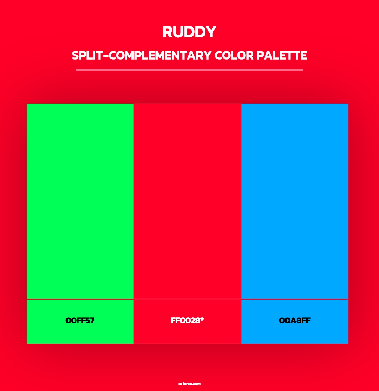 Ruddy color palettes - colorxs.com