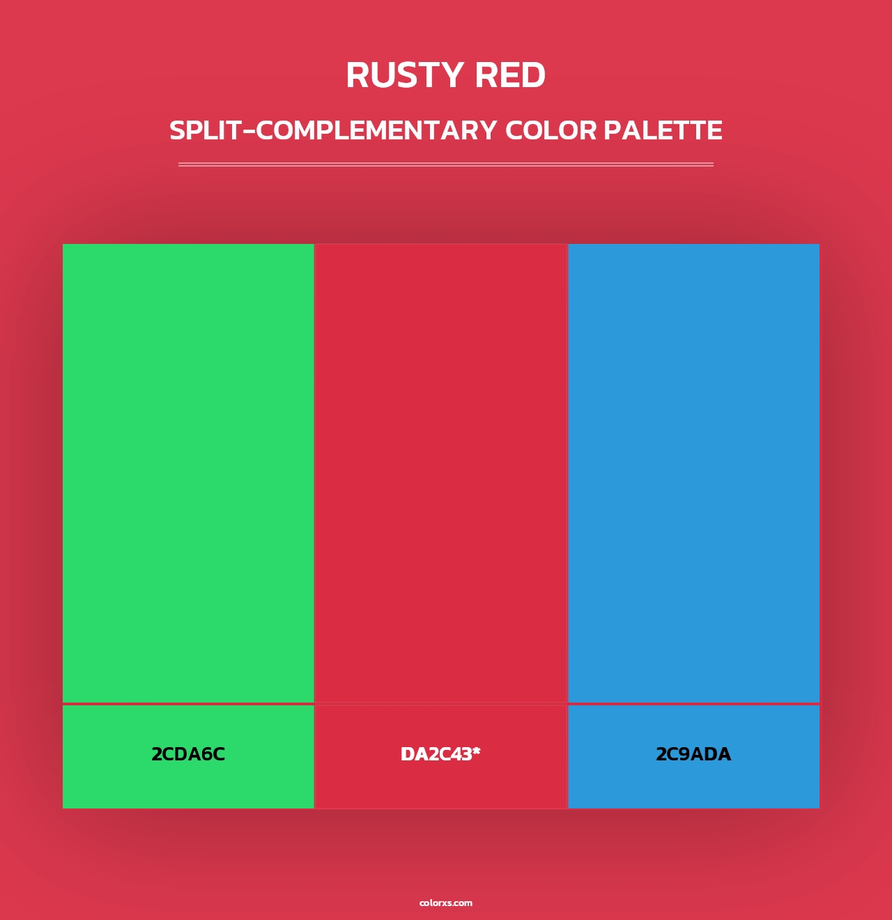 Rusty Red color palettes - colorxs.com