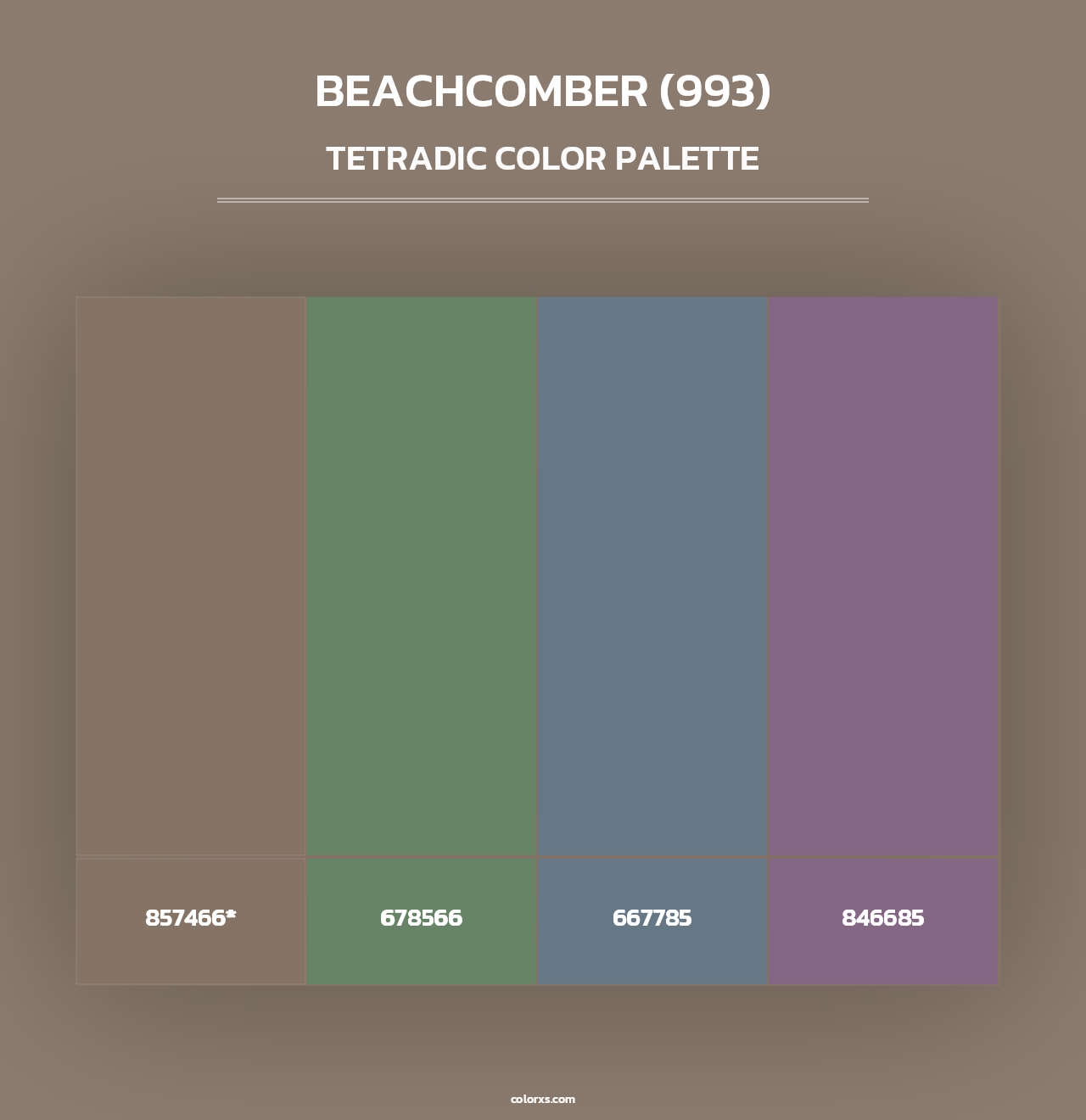 Benjamin Moore Beachcomber (993) Paint coordinating colors and palettes ...