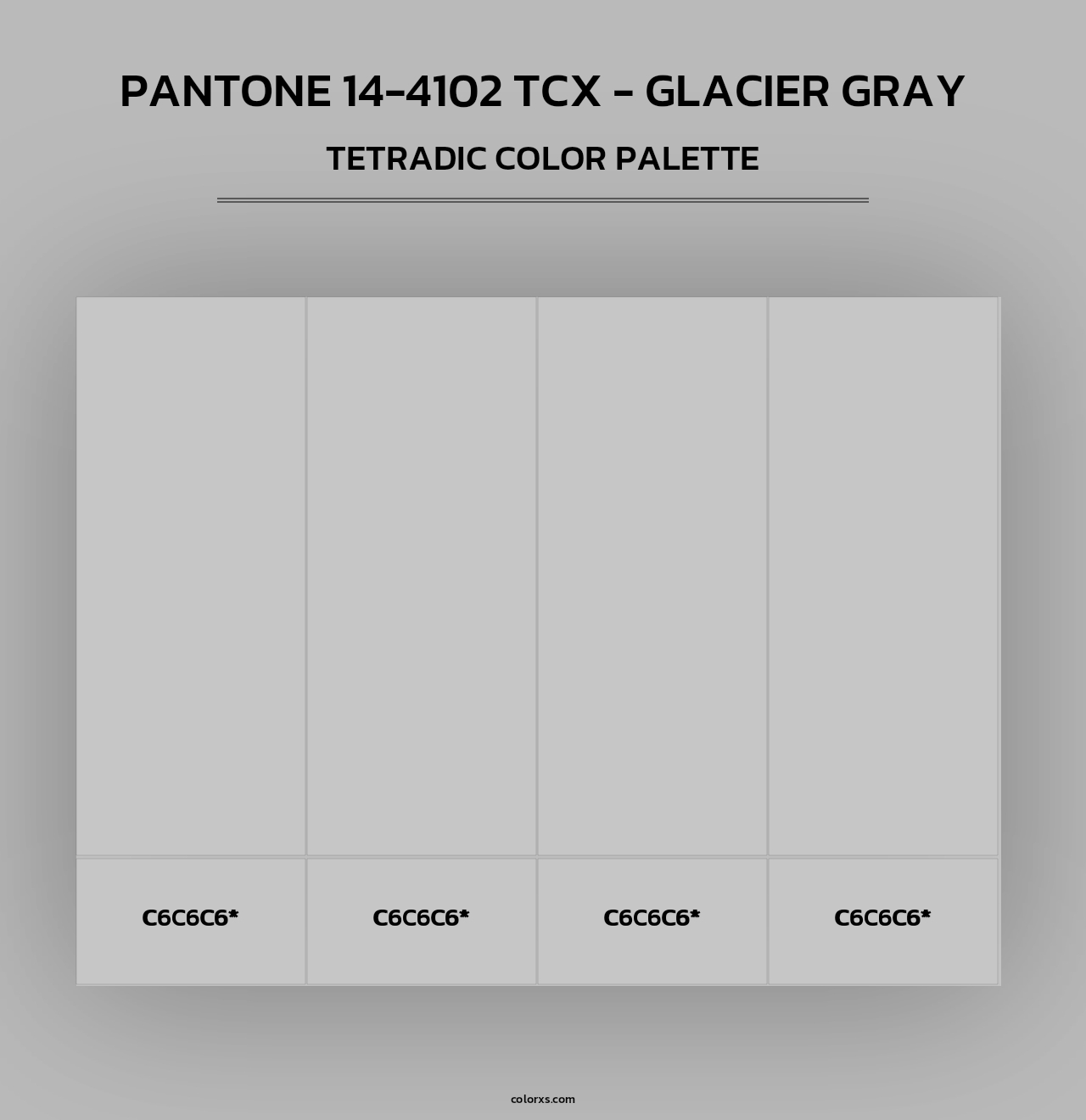 PANTONE 14-4102 TCX - Glacier Gray color palettes - colorxs.com