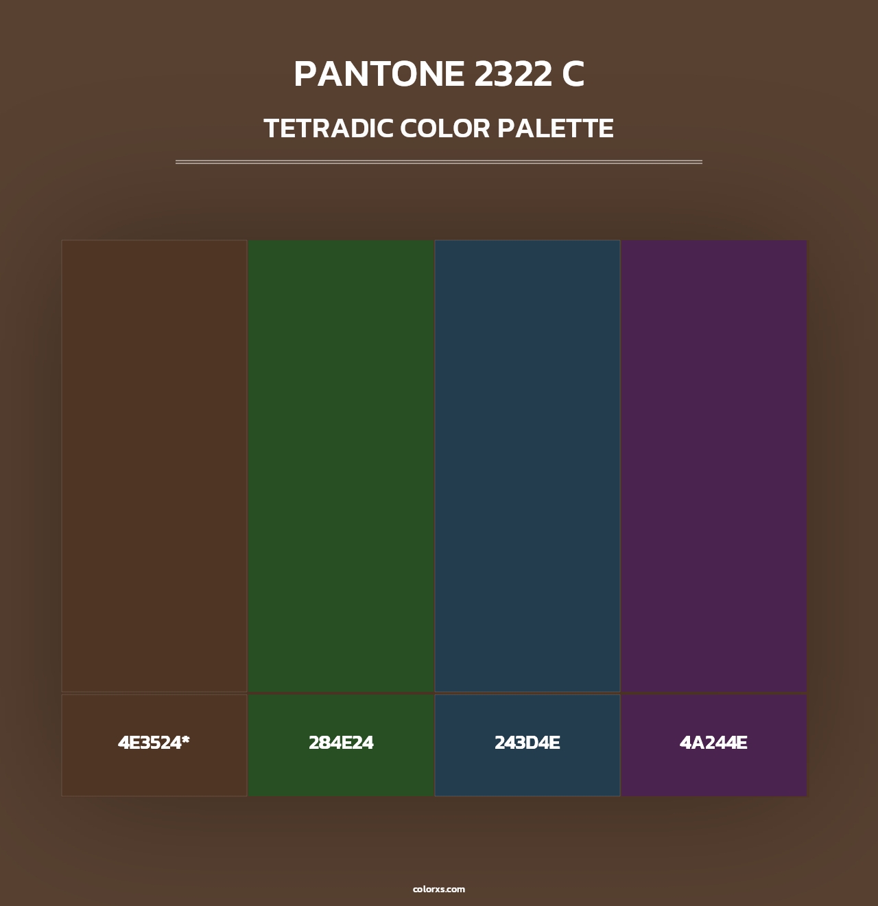 PANTONE 2322 C color palettes - colorxs.com
