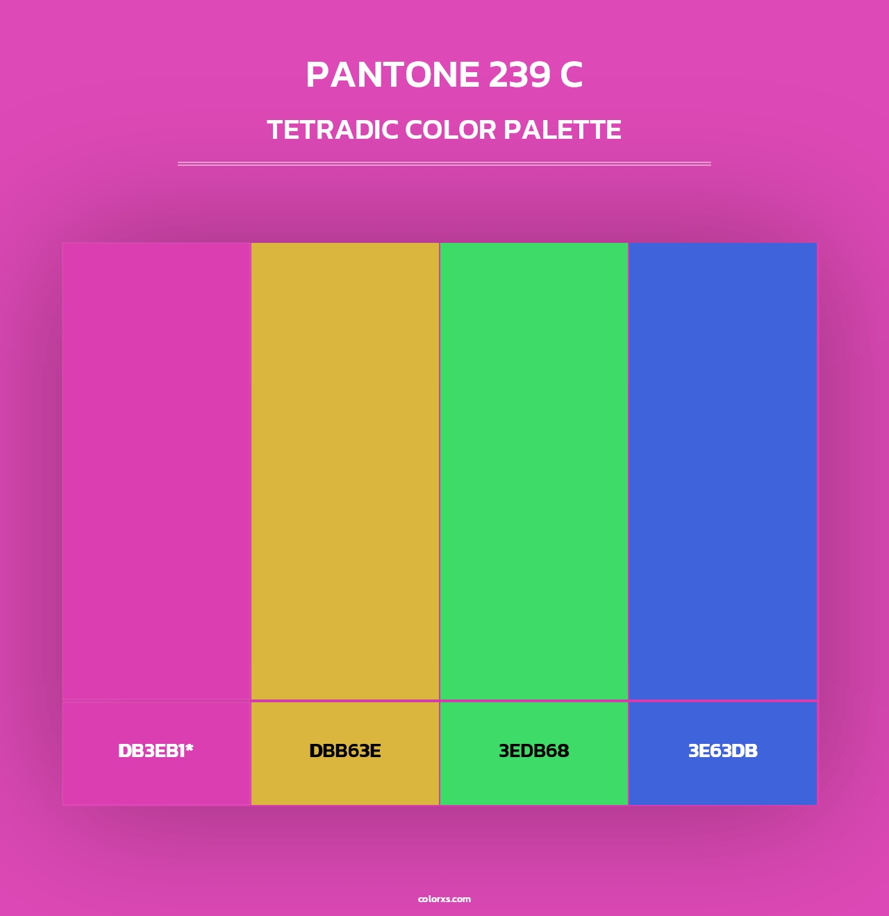 PANTONE 239 C color palettes - colorxs.com