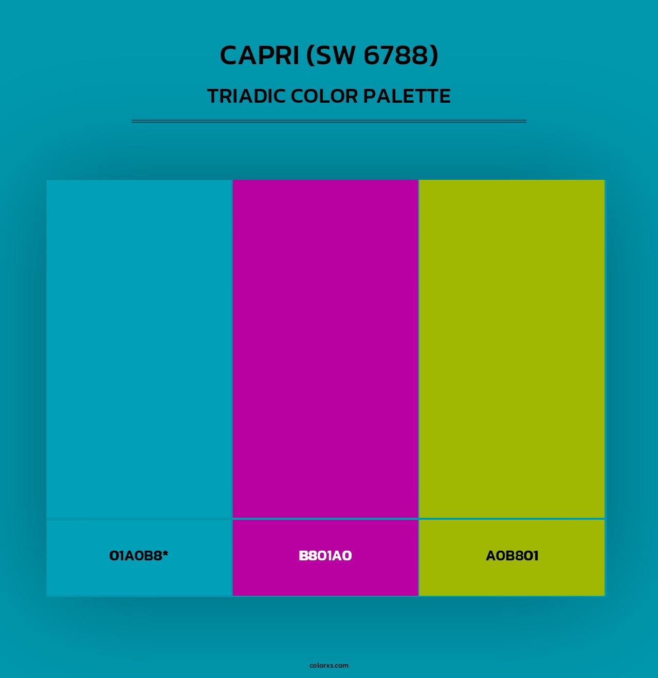 Sherwin Williams Capri (SW 6788) Paint coordinating colors and palettes ...