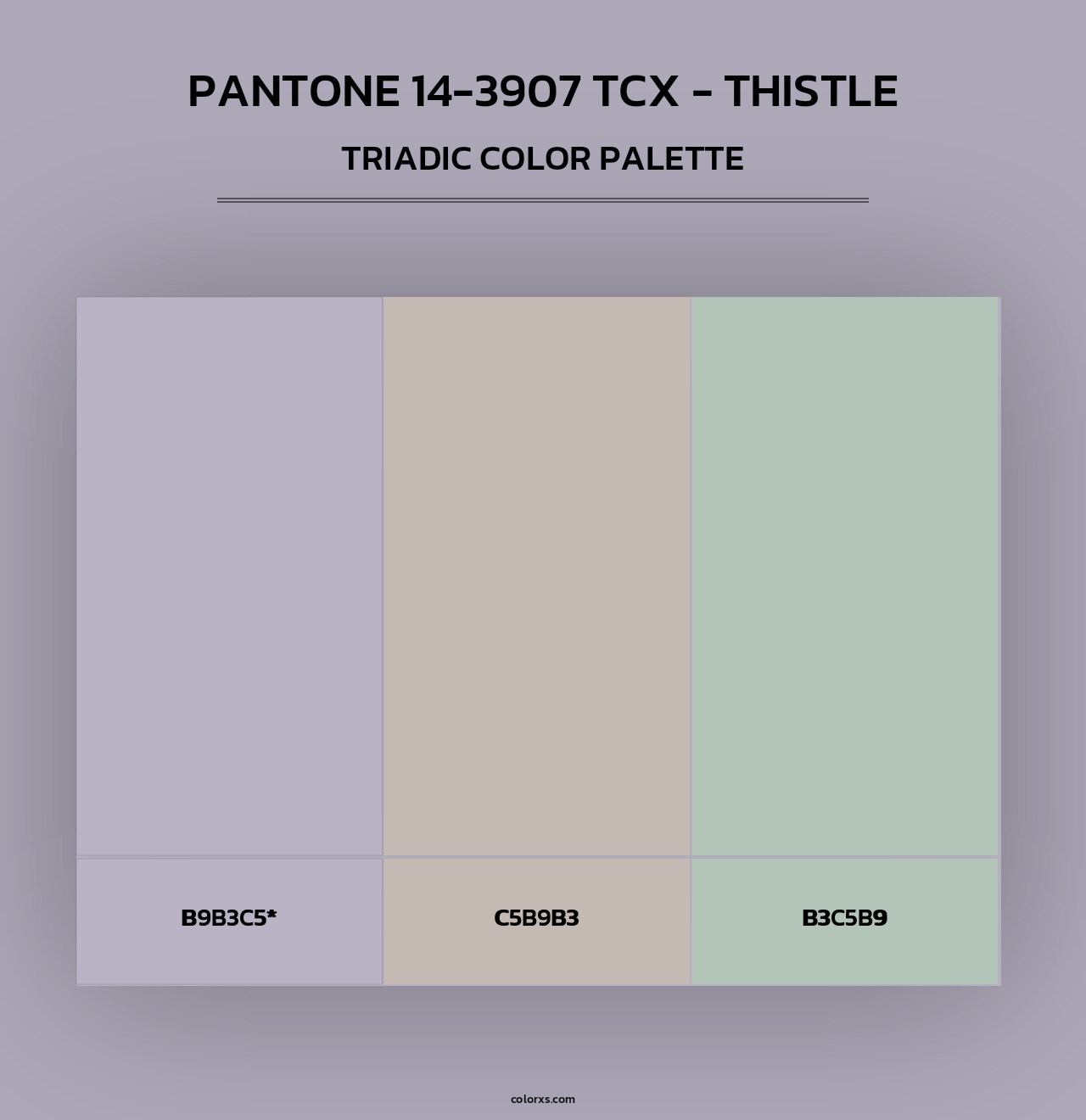 PANTONE 14-3907 TCX - Thistle color palettes - colorxs.com