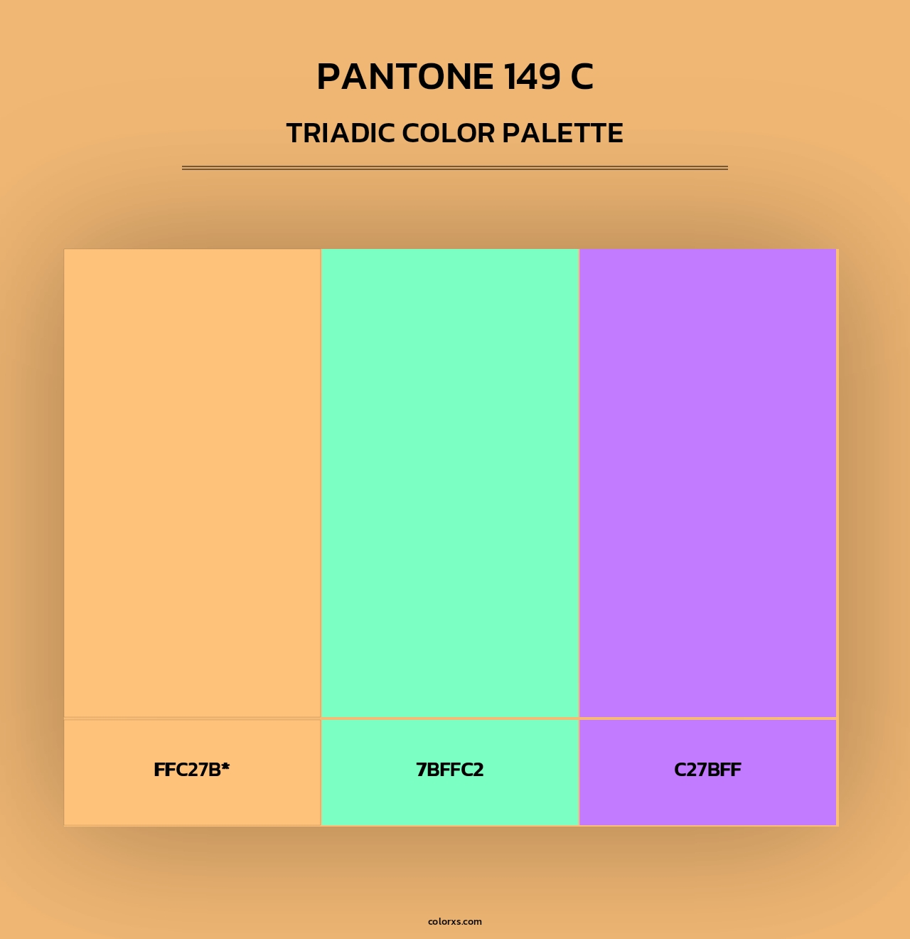 PANTONE 149 C color palettes - colorxs.com