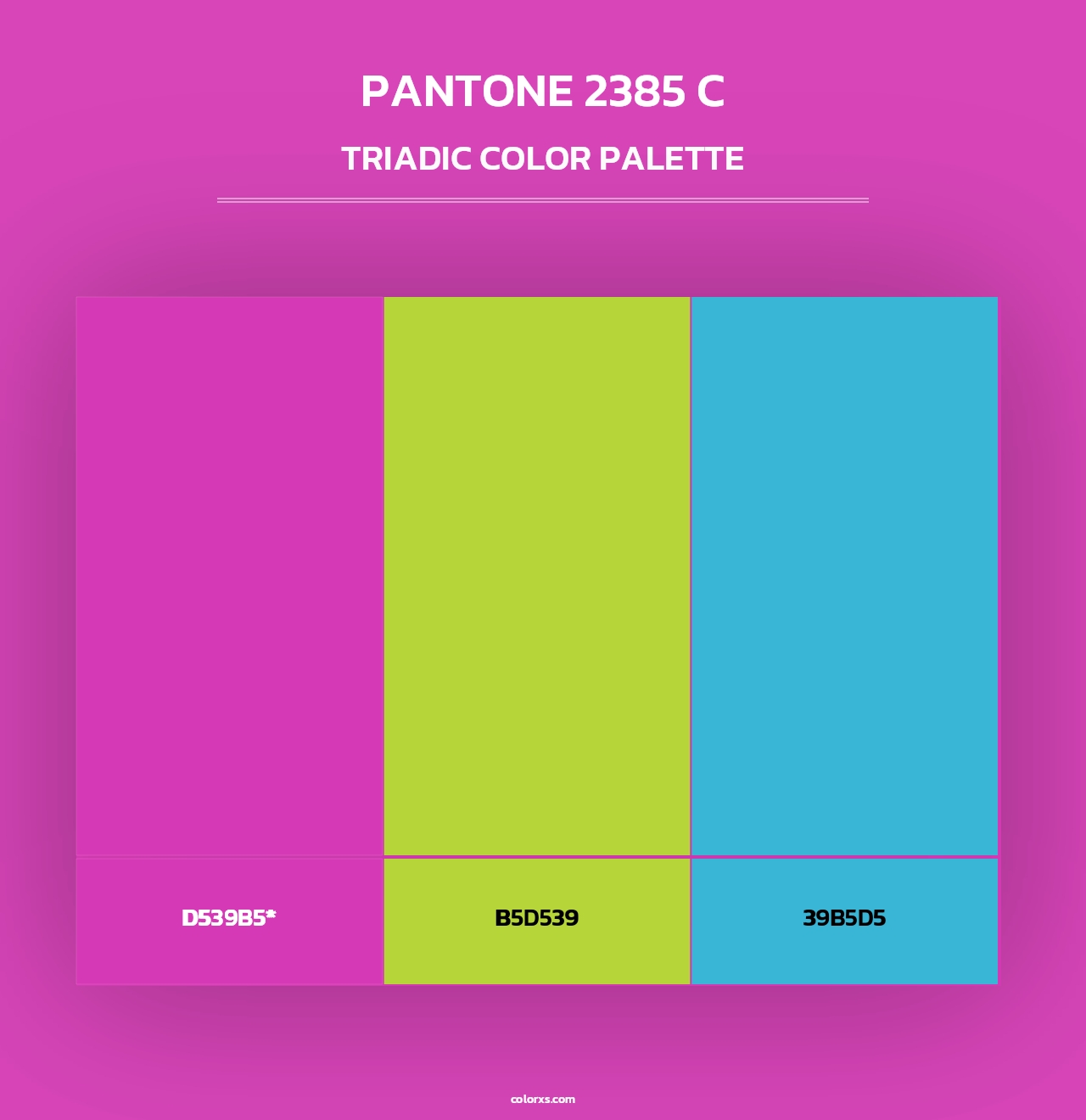 PANTONE 2385 C color palettes - colorxs.com