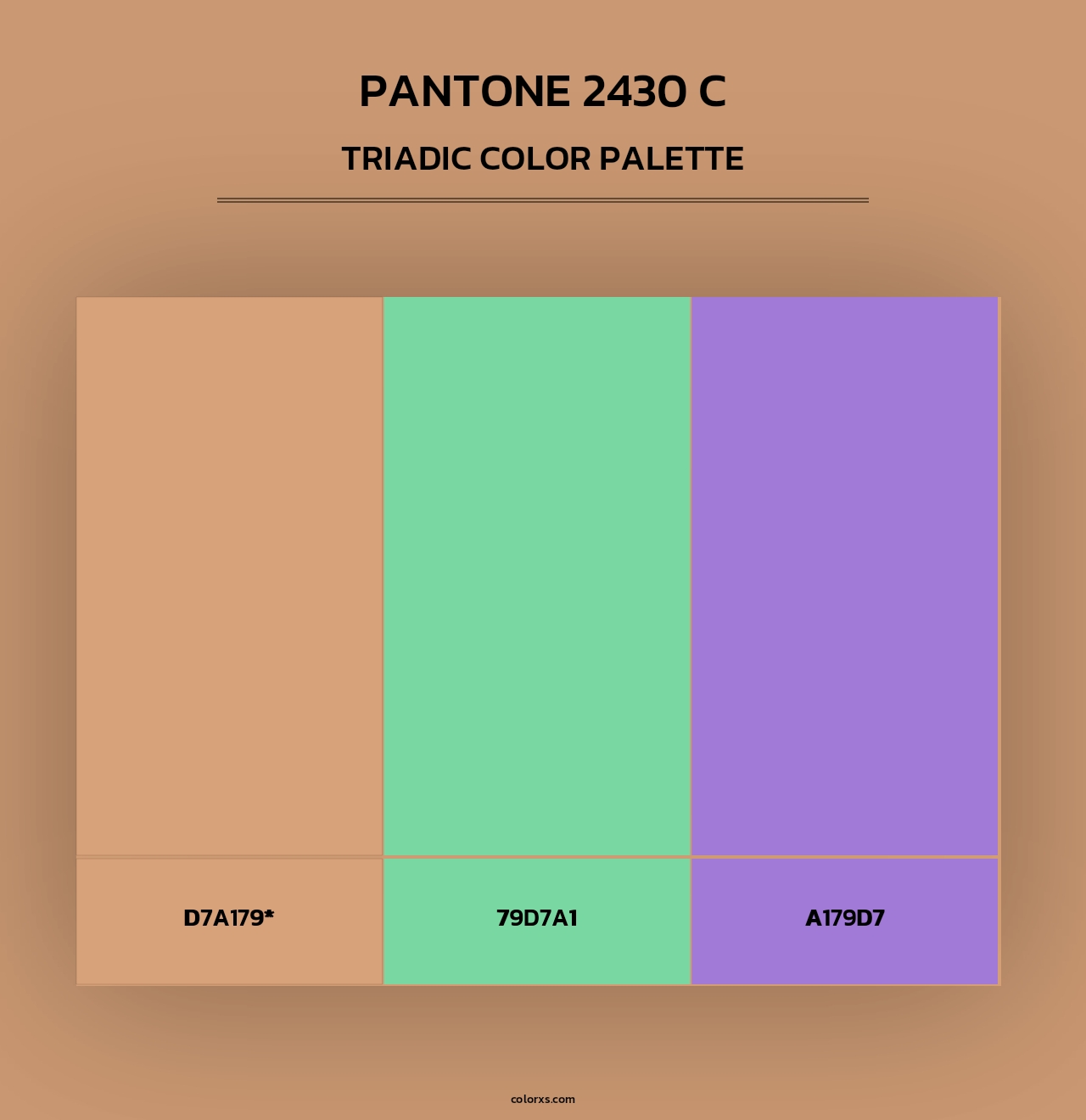 PANTONE 2430 C color palettes - colorxs.com