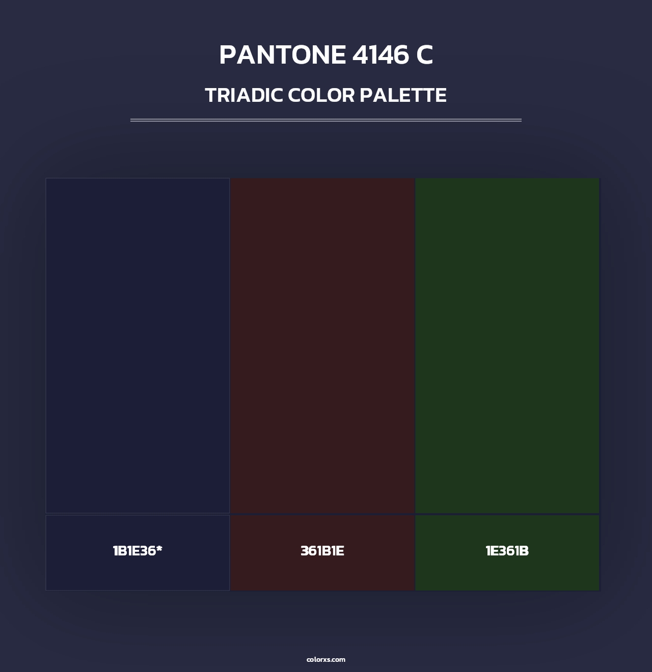 PANTONE 4146 C color palettes - colorxs.com