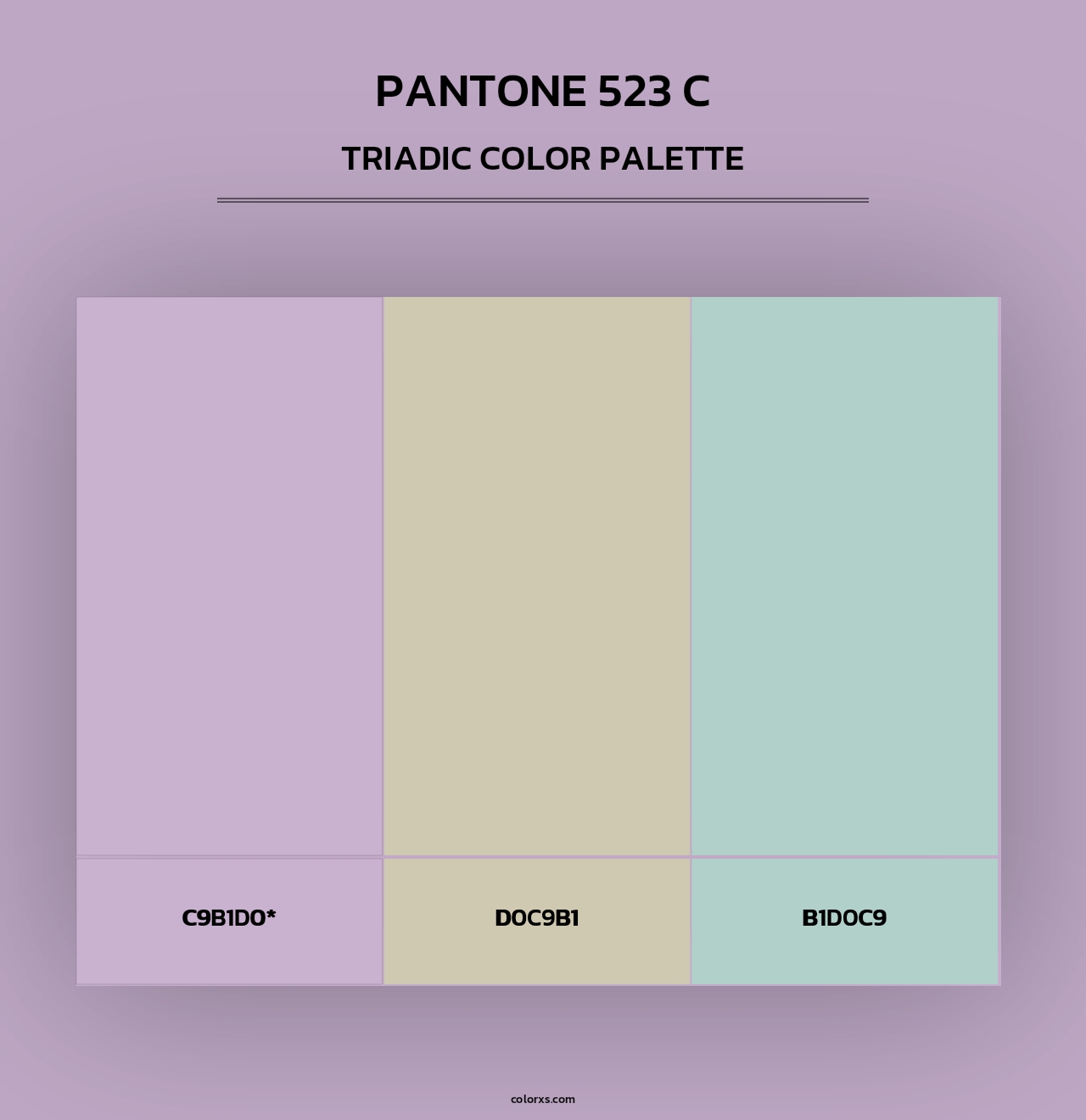 PANTONE 523 C color palettes - colorxs.com