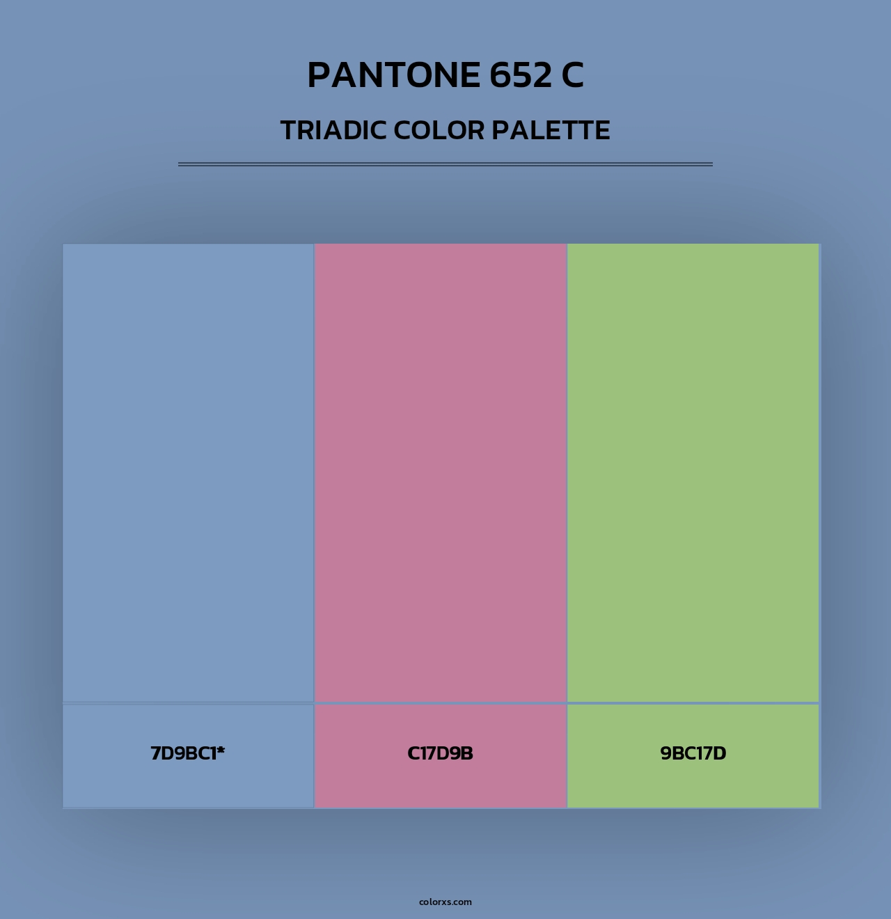 PANTONE 652 C color palettes - colorxs.com