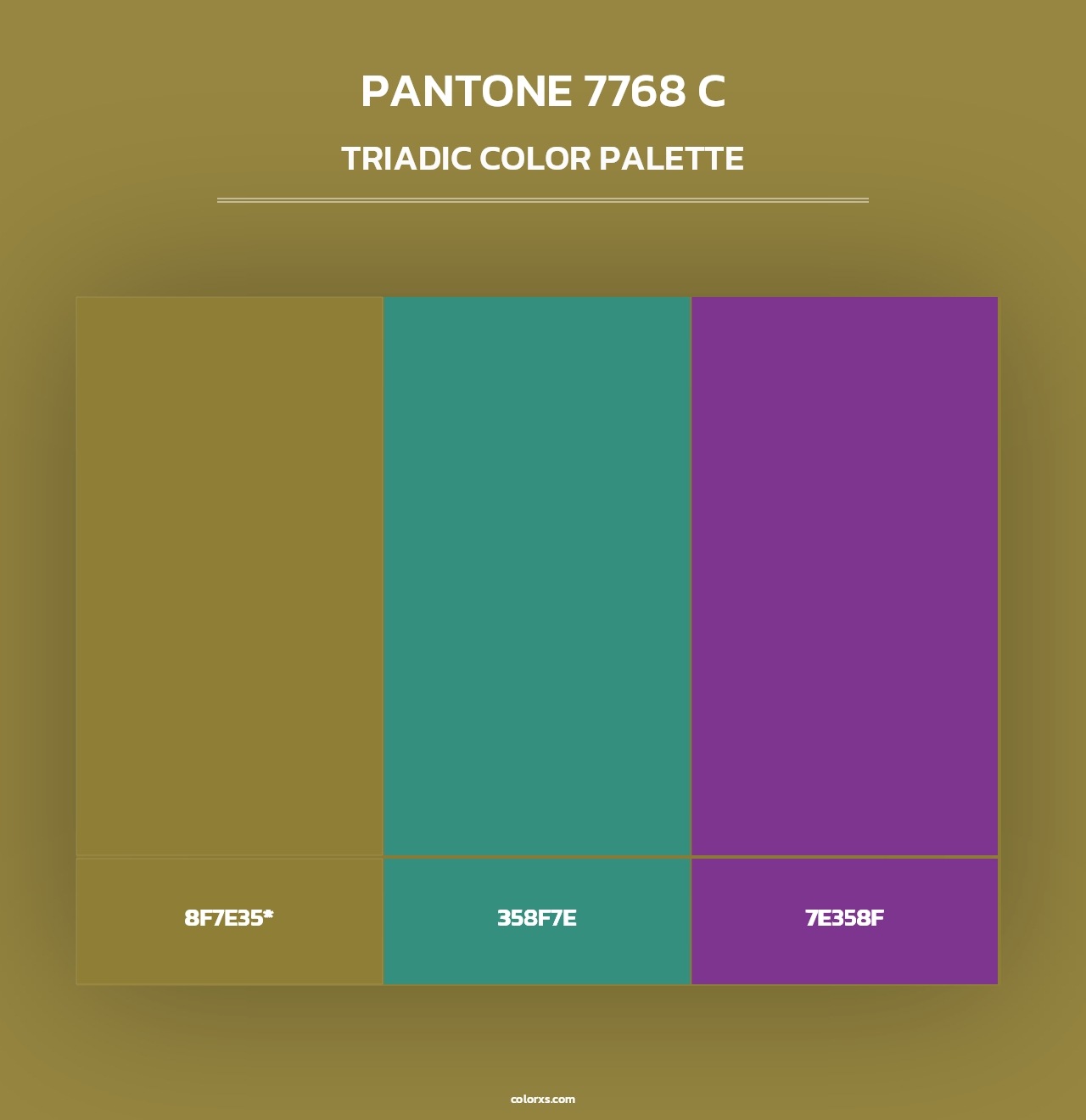 PANTONE 7768 C color palettes - colorxs.com