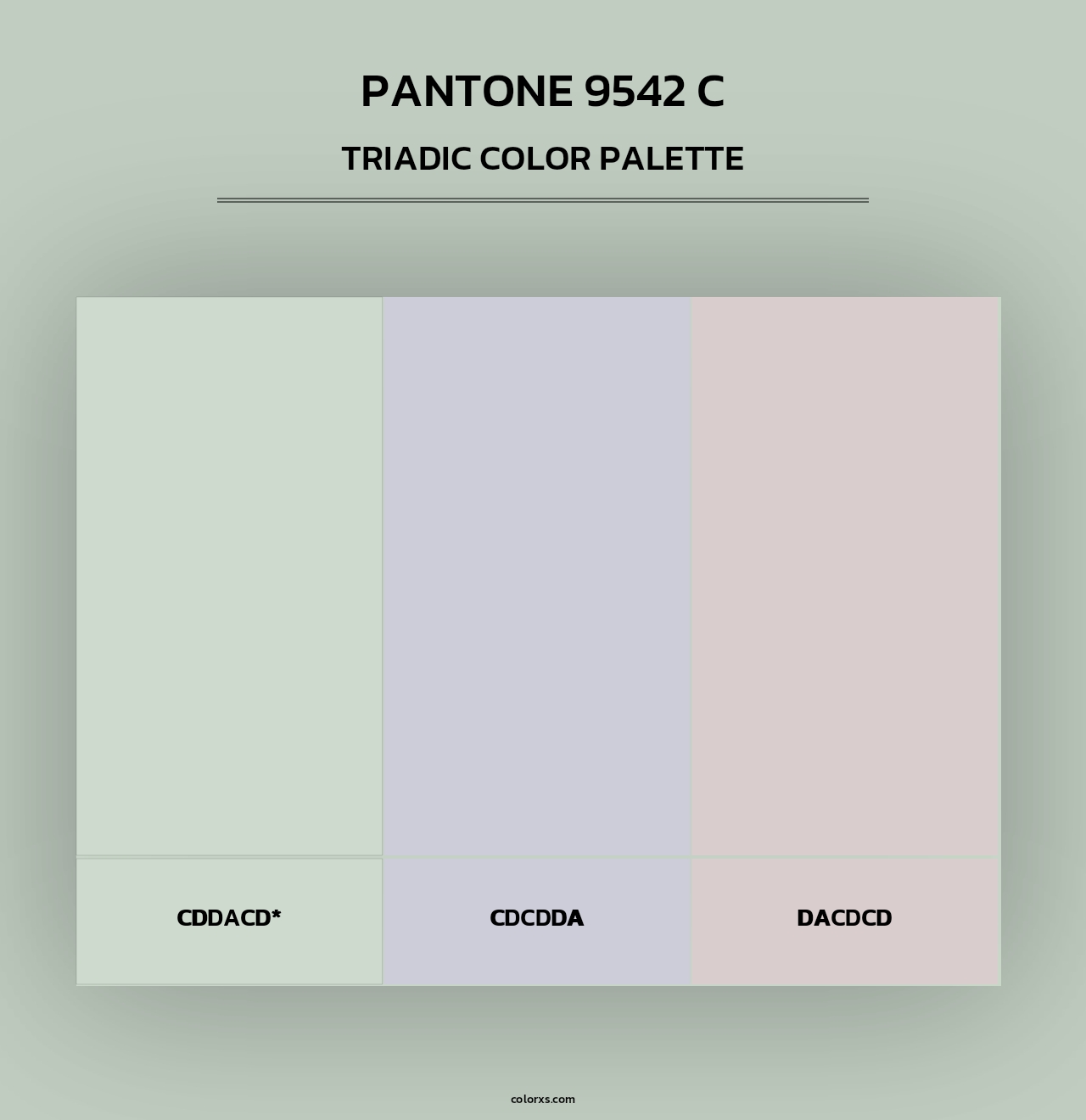 PANTONE 9542 C color palettes - colorxs.com