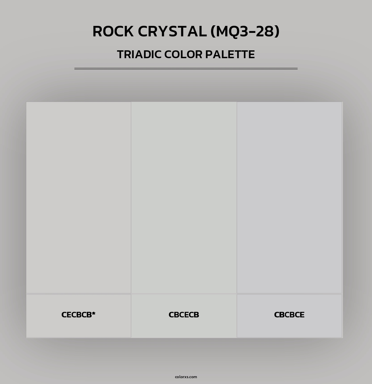 Behr Rock Crystal (MQ3-28) Paint coordinating colors and palettes ...