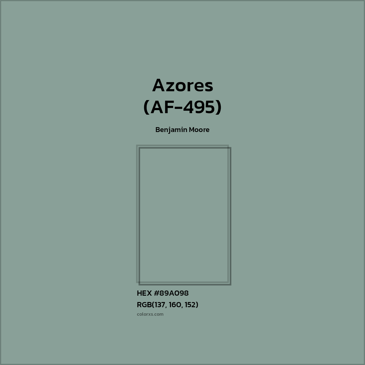 Benjamin Moore Azores AF 495 Paint Color Codes Similar Paints And Benjamin Moore Azores AF 495 Paint Color Codes Similar Paints And