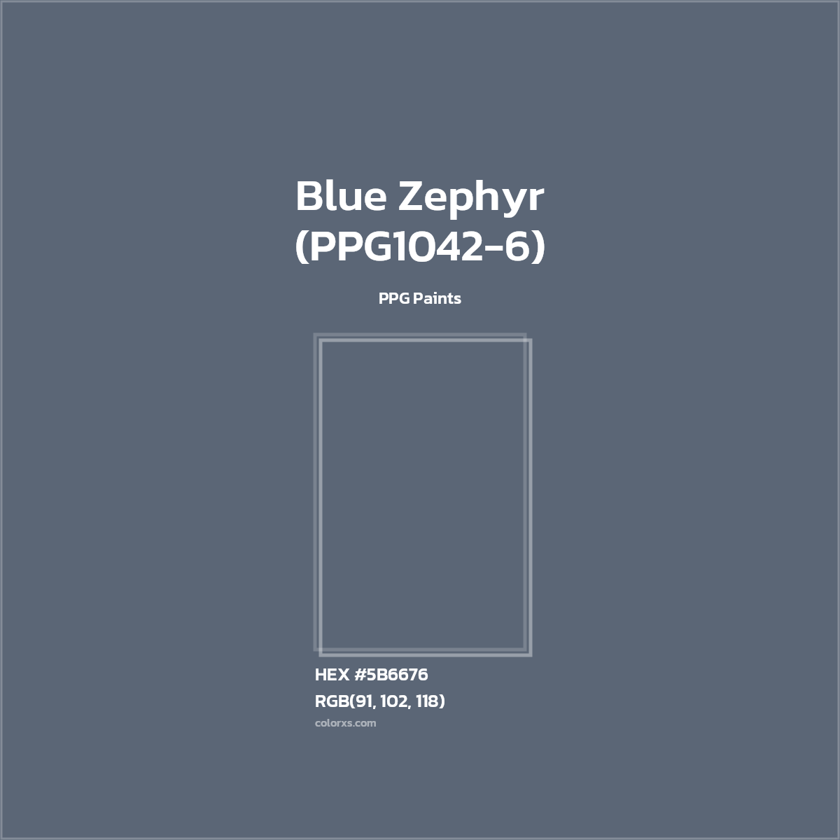PPG Paints Blue Zephyr (PPG1042-6) Paint color codes, similar paints ...
