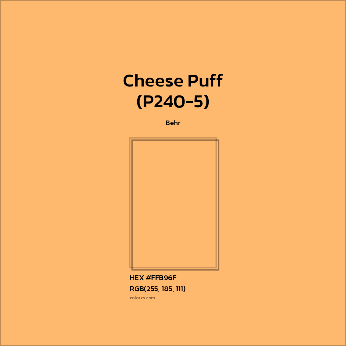 Behr Cheese Puff (P240-5) Paint - color codes, matching paints and ...