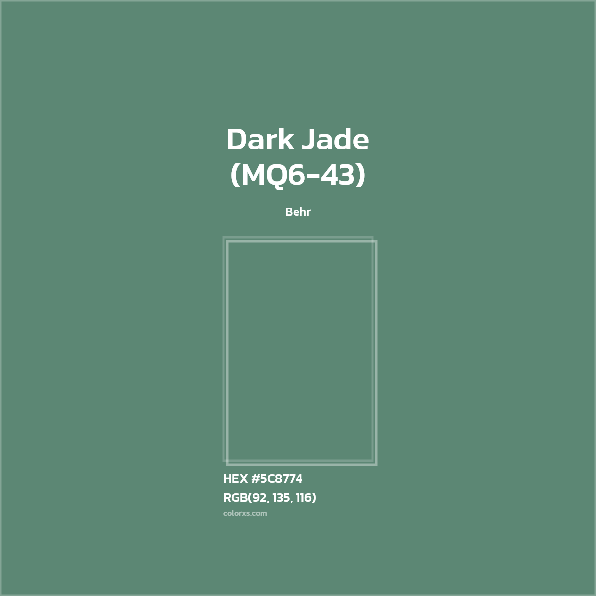 Behr Dark Jade MQ6 43 Paint Color Codes Similar Paints And Colors Behr Dark Jade MQ6 43 Paint Color Codes Similar Paints And Colors