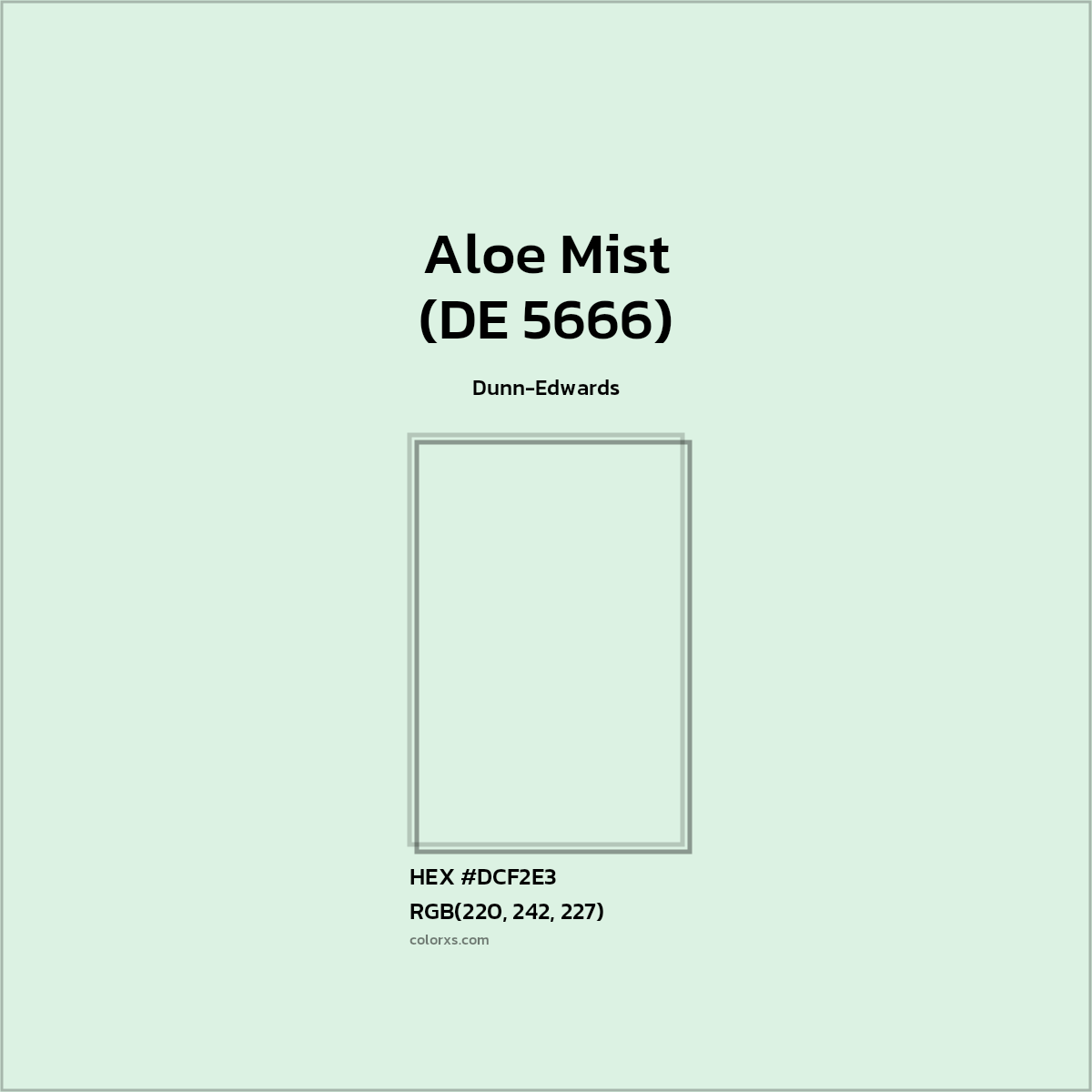 Dunn-Edwards Aloe Mist (DE 5666) Paint color codes, similar paints and ...