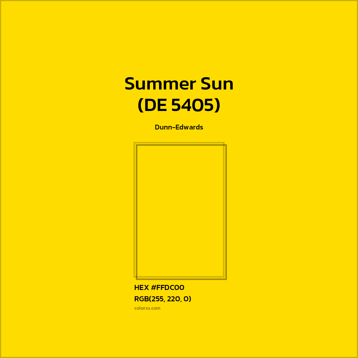 Dunn-Edwards Summer Sun (DE 5405) Paint color codes, similar paints and ...