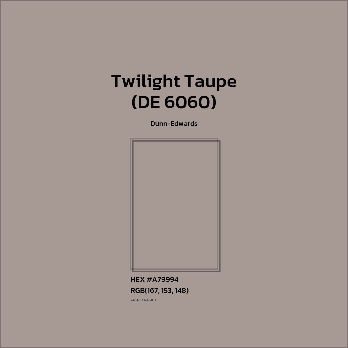 Dunn-Edwards Twilight Taupe (DE 6060) Paint color codes, similar paints ...