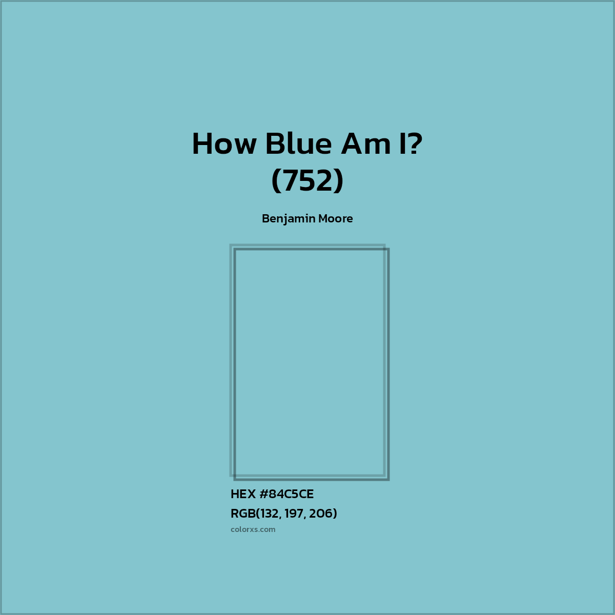 Benjamin Moore How Blue Am I 752 Paint Color Codes Similar Paints